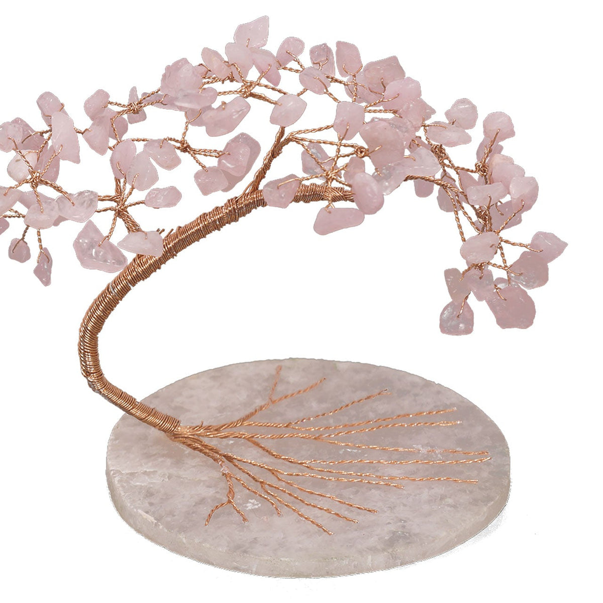 Reiki Energy Charged Rose Quartz Blossom Tree Of Life | Primal Chakra